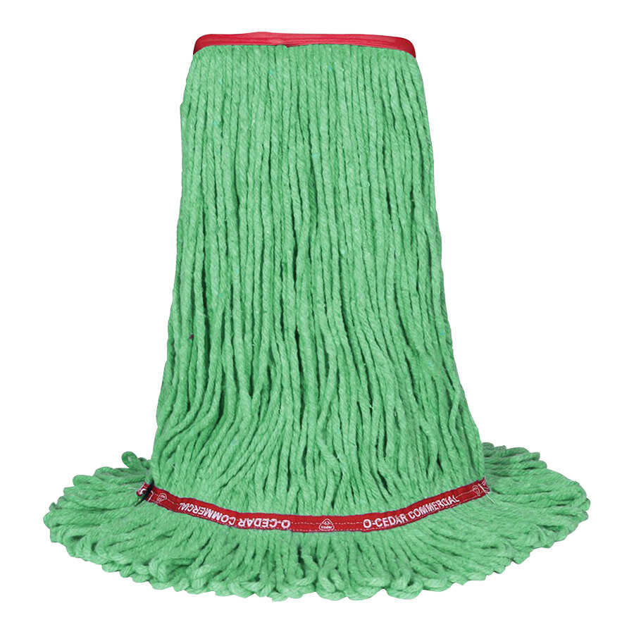 O-Cedar Commercial MaxiClean 97146-NB 15.5 oz. Medium Green Cotton ...