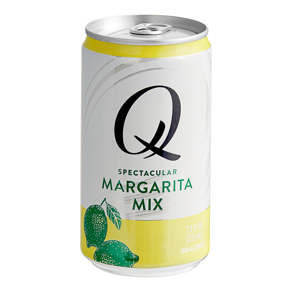 Q Mixers Premium Margarita Mix Can 7.5 fl. oz. - 4/Pack