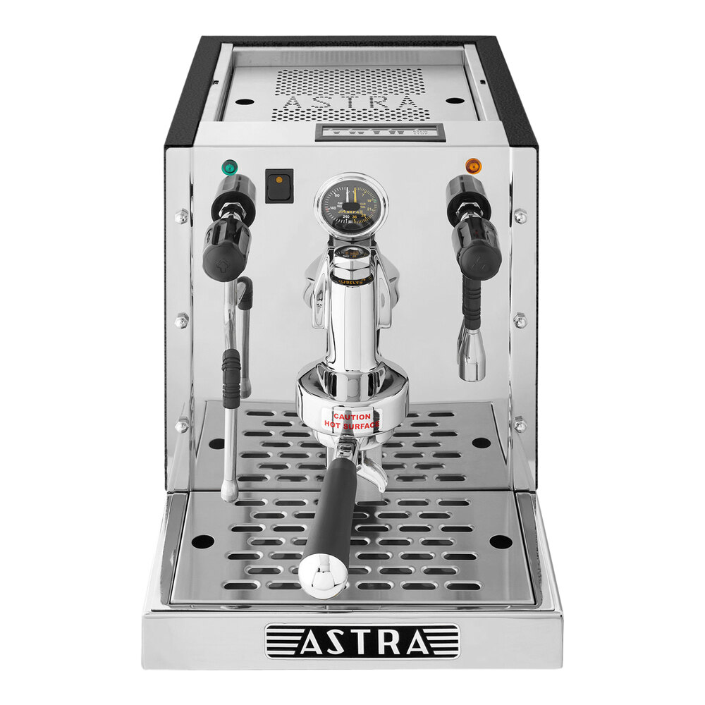 Astra Gourmet GA-021-GLB Automatic Black Espresso Machine - 220V