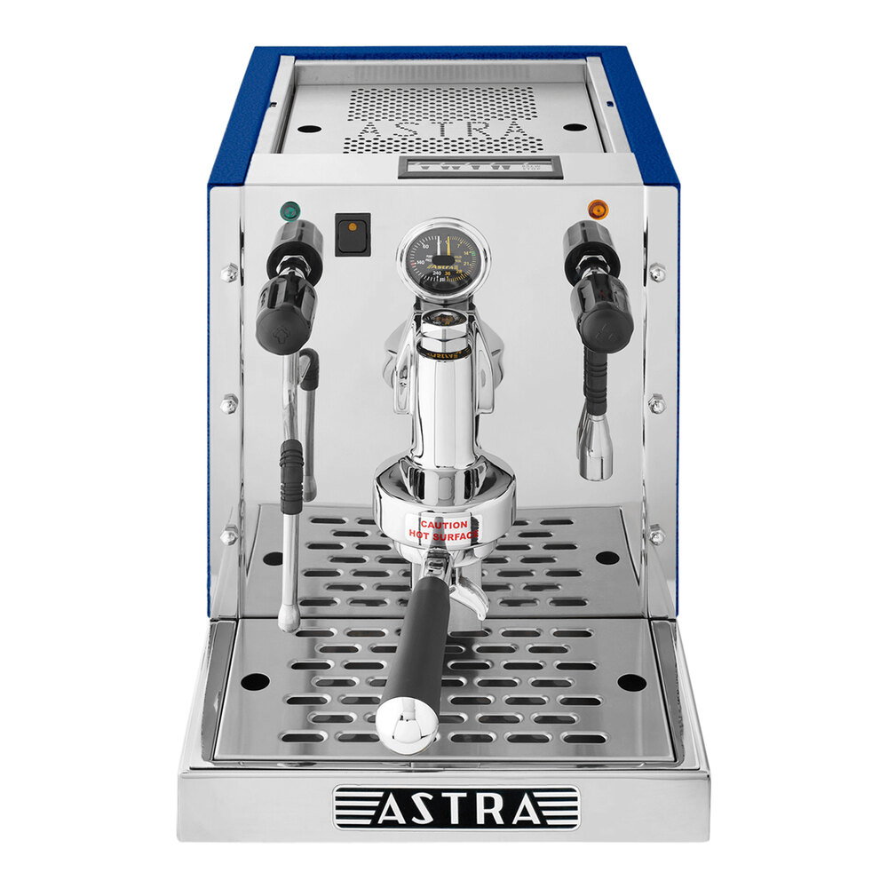 Astra Gourmet GA-021-BL Automatic Blue Espresso Machine - 220V