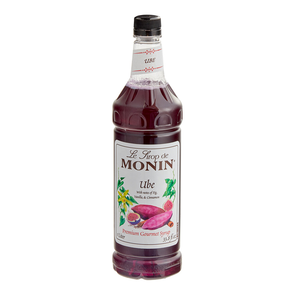 Monin Premium Ube Flavoring Syrup 1 Liter