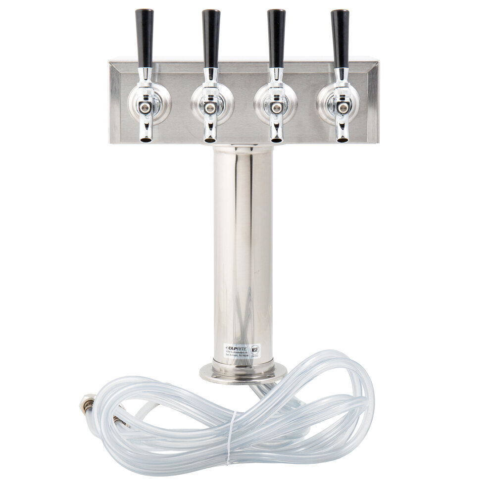Beverage-Air 406-064A 4 Tap Tower - 3" Column