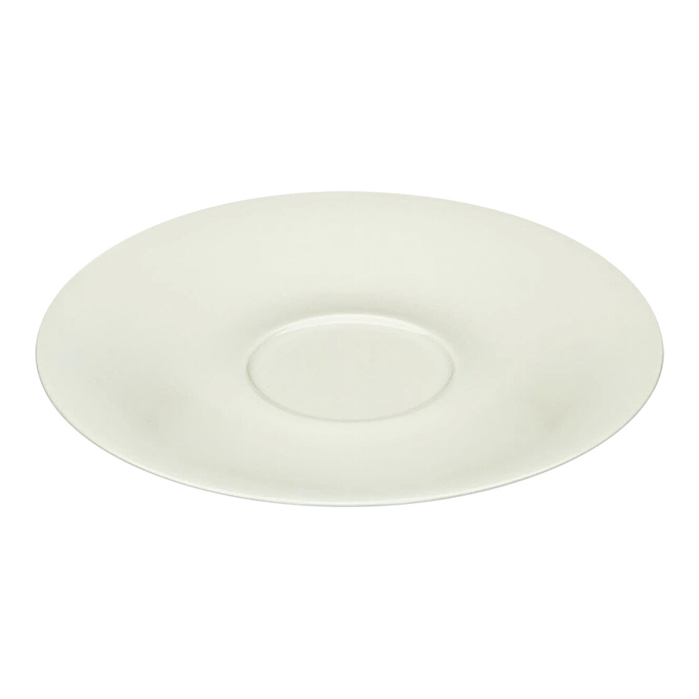 Schonwald Delight 6 1/4" White Porcelain Saucer - 12/Case