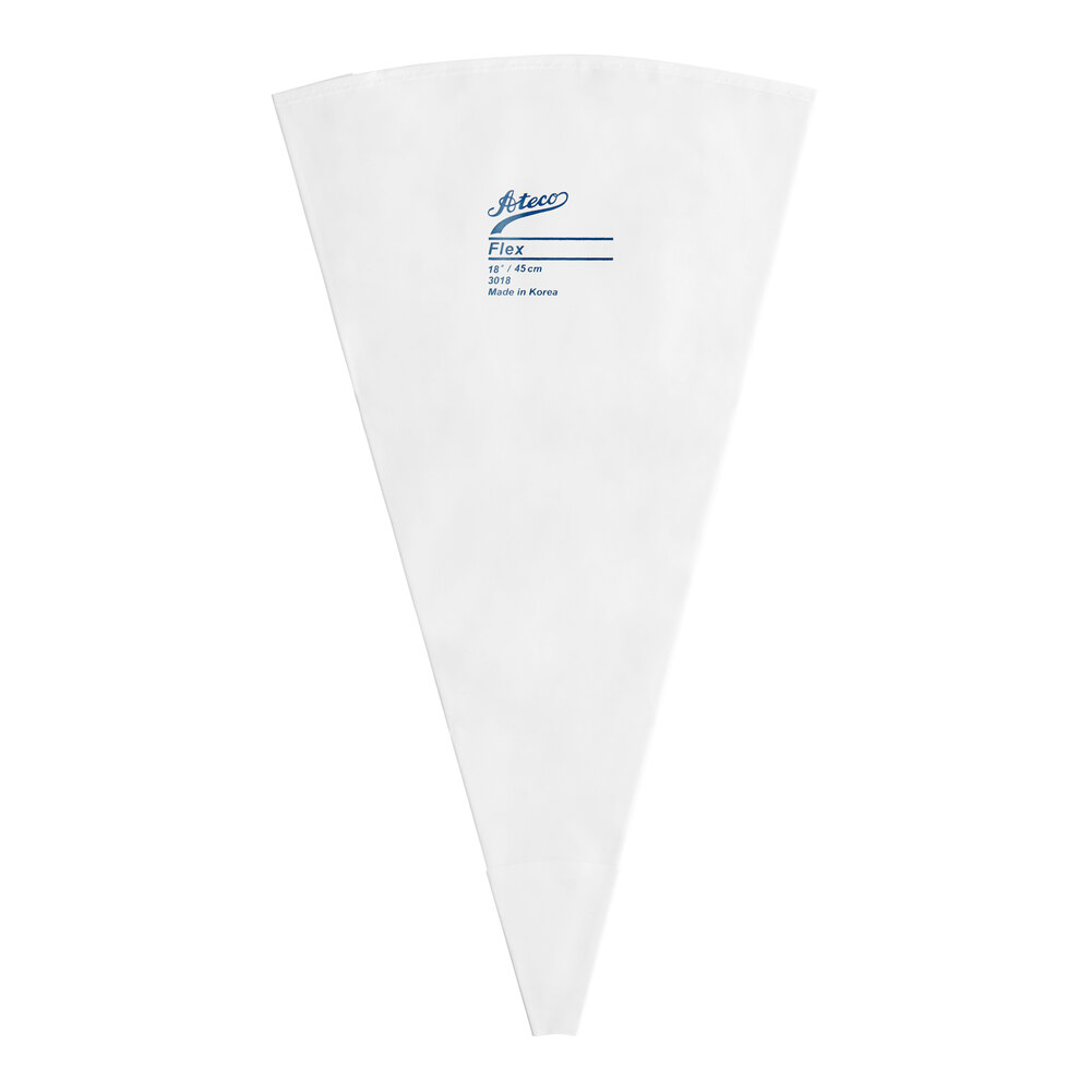 Ateco 18" Flex Polyurethane-Coated Reusable Pastry Bag with Reinforced ...
