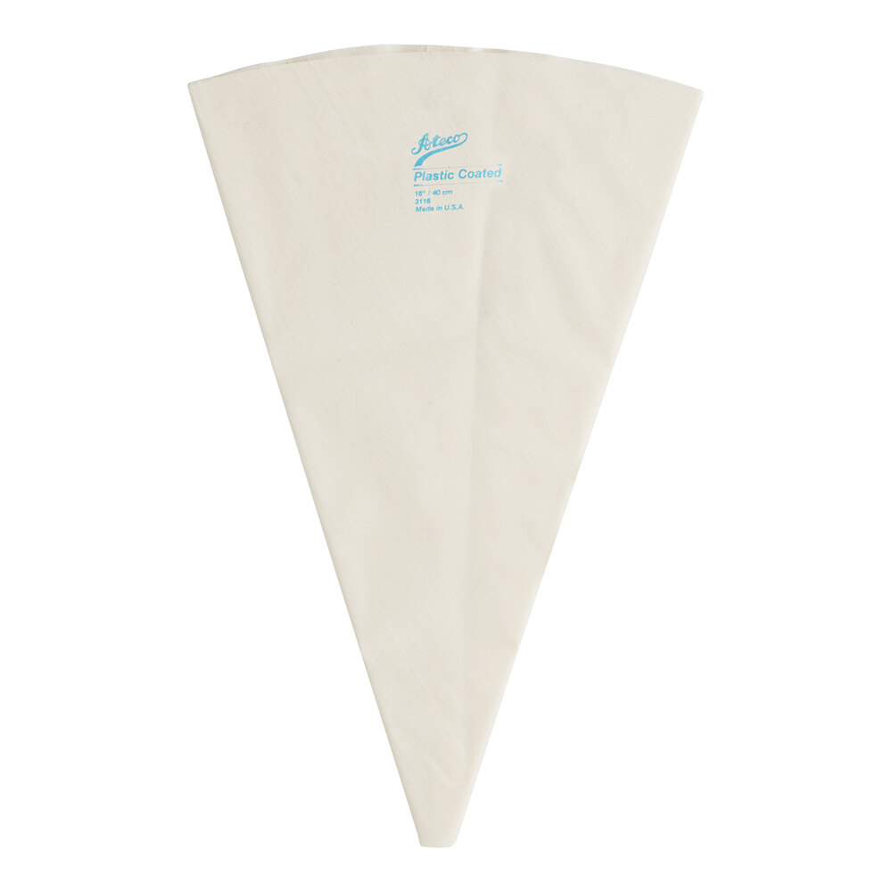 Ateco 16" Plastic-Coated Canvas Reusable Pastry Bag 3116