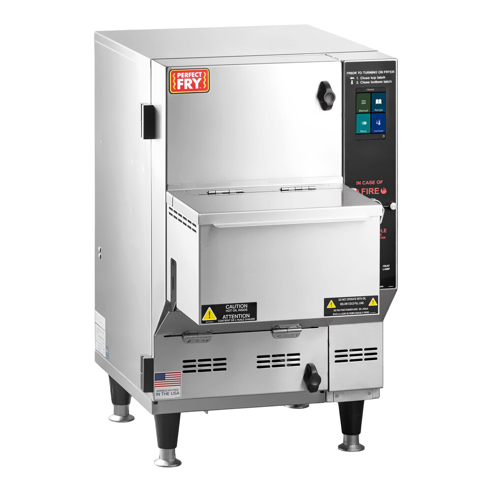 Perfect Fry PFA730-240V/1PH PFA Fully Automatic Ventless Countertop ...