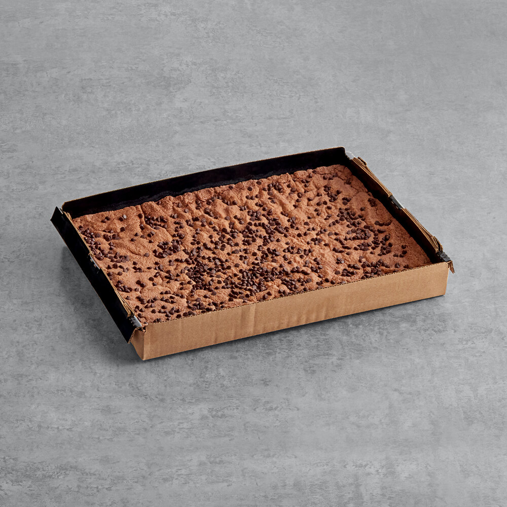 Root Nine Baking Co. Vegan Brownie Tray 6 lb. - 2/Case
