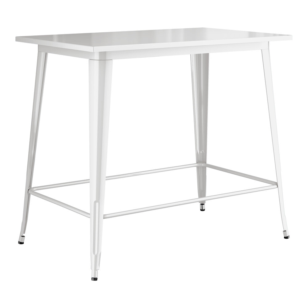 Lancaster Table & Seating Alloy Series 48" x 30" Rectangular Pearl ...