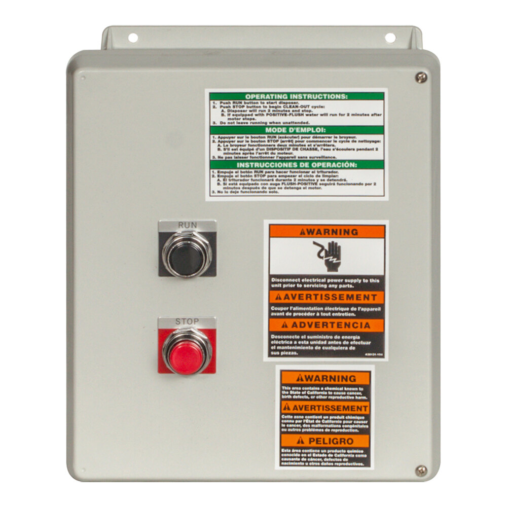 Red Goat RAC1-BE Control Panel for A, B, and F Series - 380-415V, 3 ...