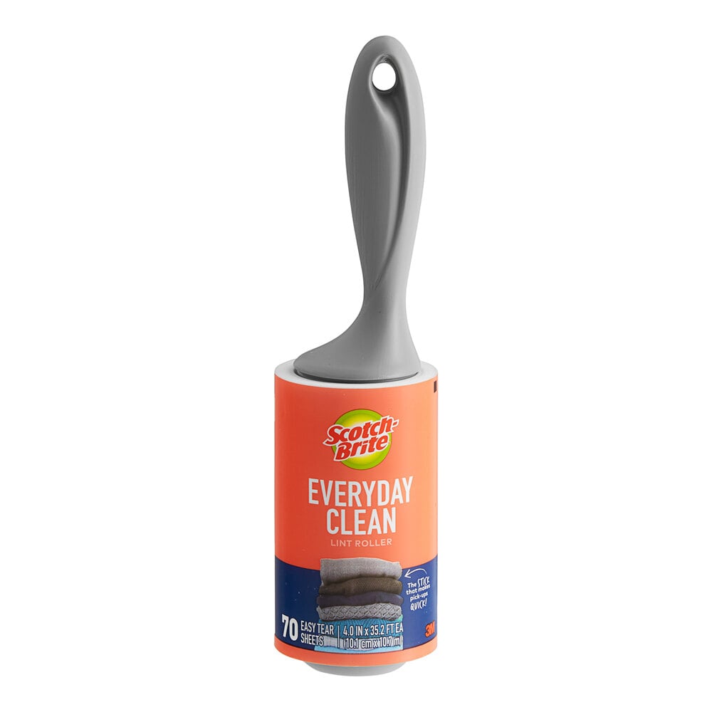 3M 836RS70 Scotch-Brite™ Everyday Clean 2" x 9" Lint Roller - 70 Sheets