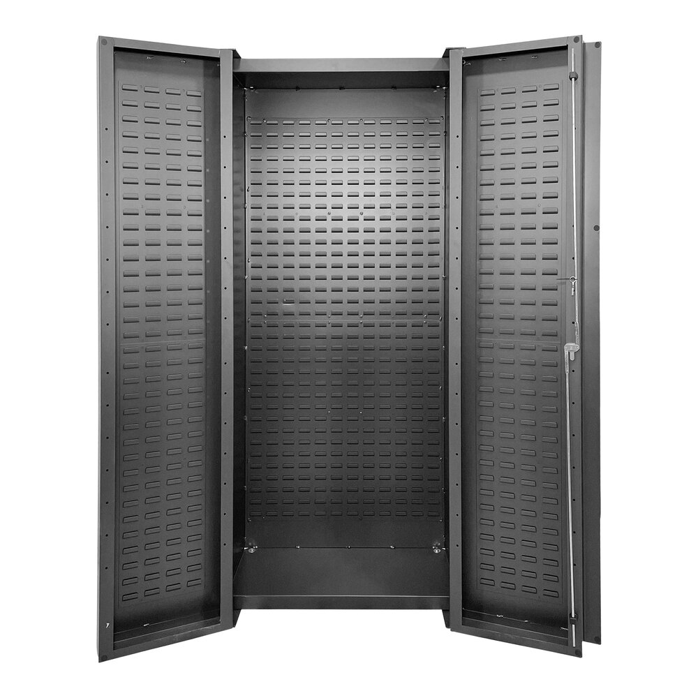 Valley Craft 14 Gauge 36" x 24" x 78" Steel Storage Cabinet with 4 ...