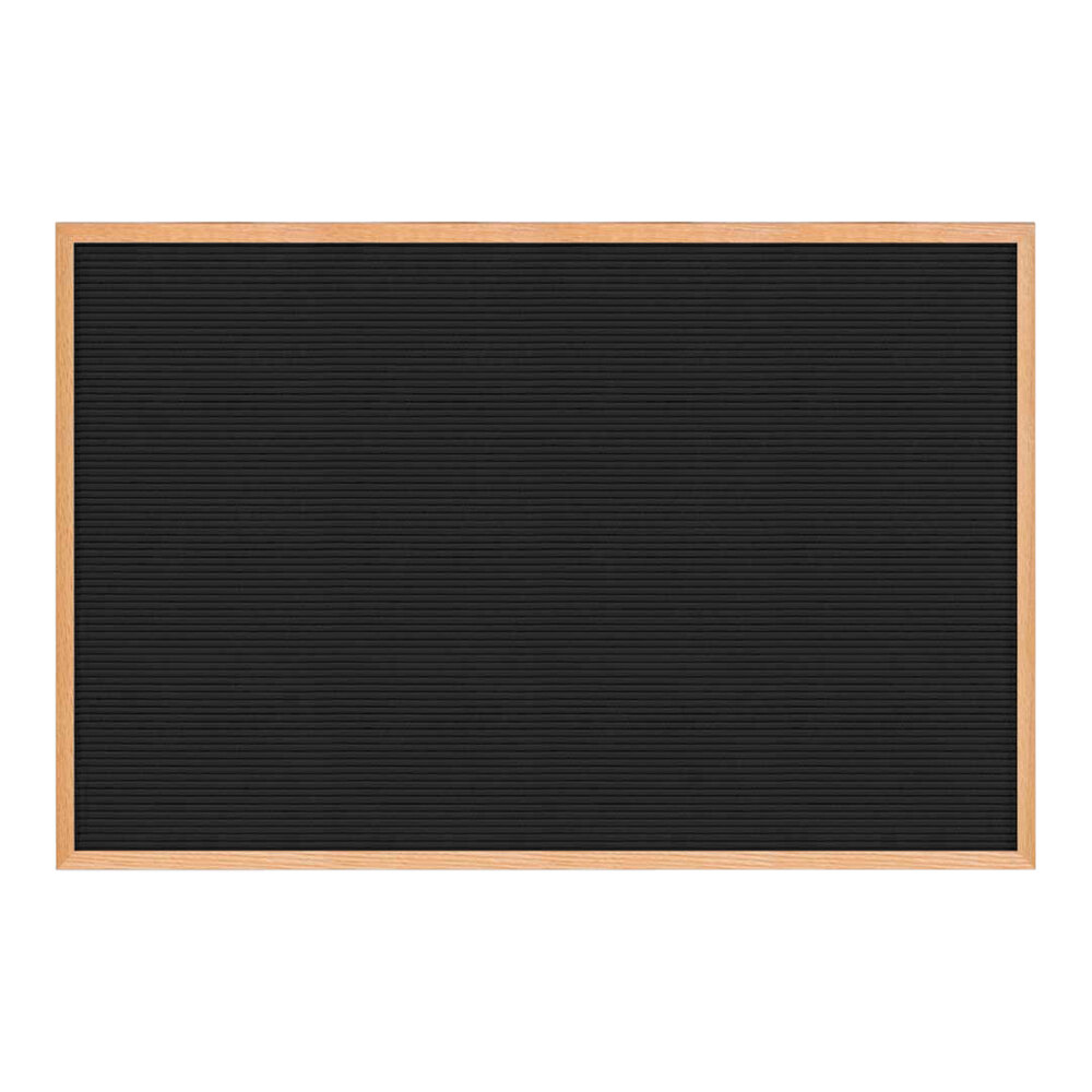 United Visual Products 36" x 24" Black Countertop Menu Letterboard with ...