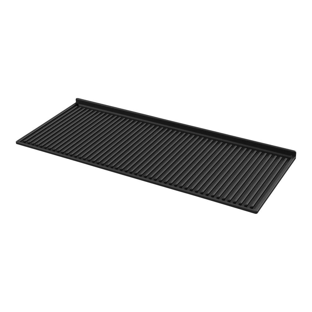 Borray Manufacturer Inc. 47 13/16" x 20" x 1 1/2" Black ABS Meat Shelf ...