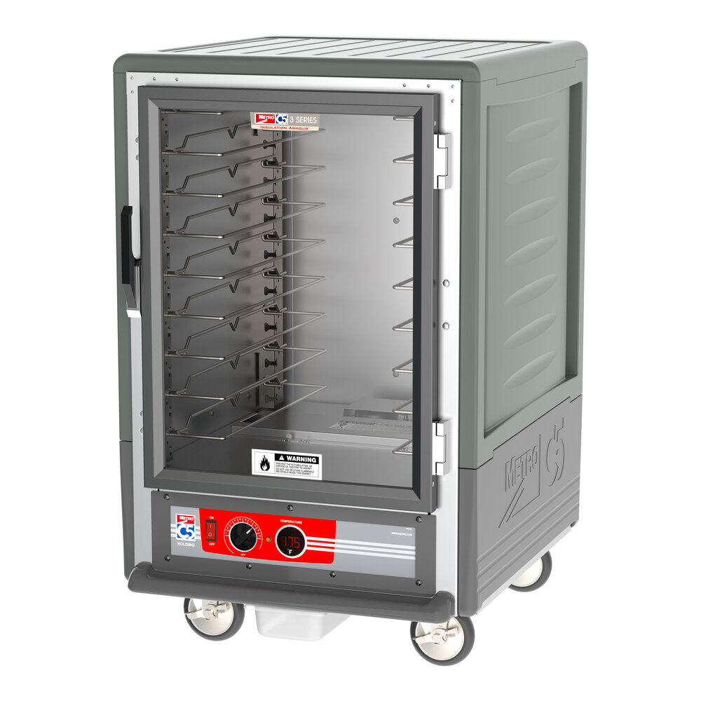 Metro C535-HFC-U-GY C5 3 Series Heated Holding Cabinet with Clear Door ...