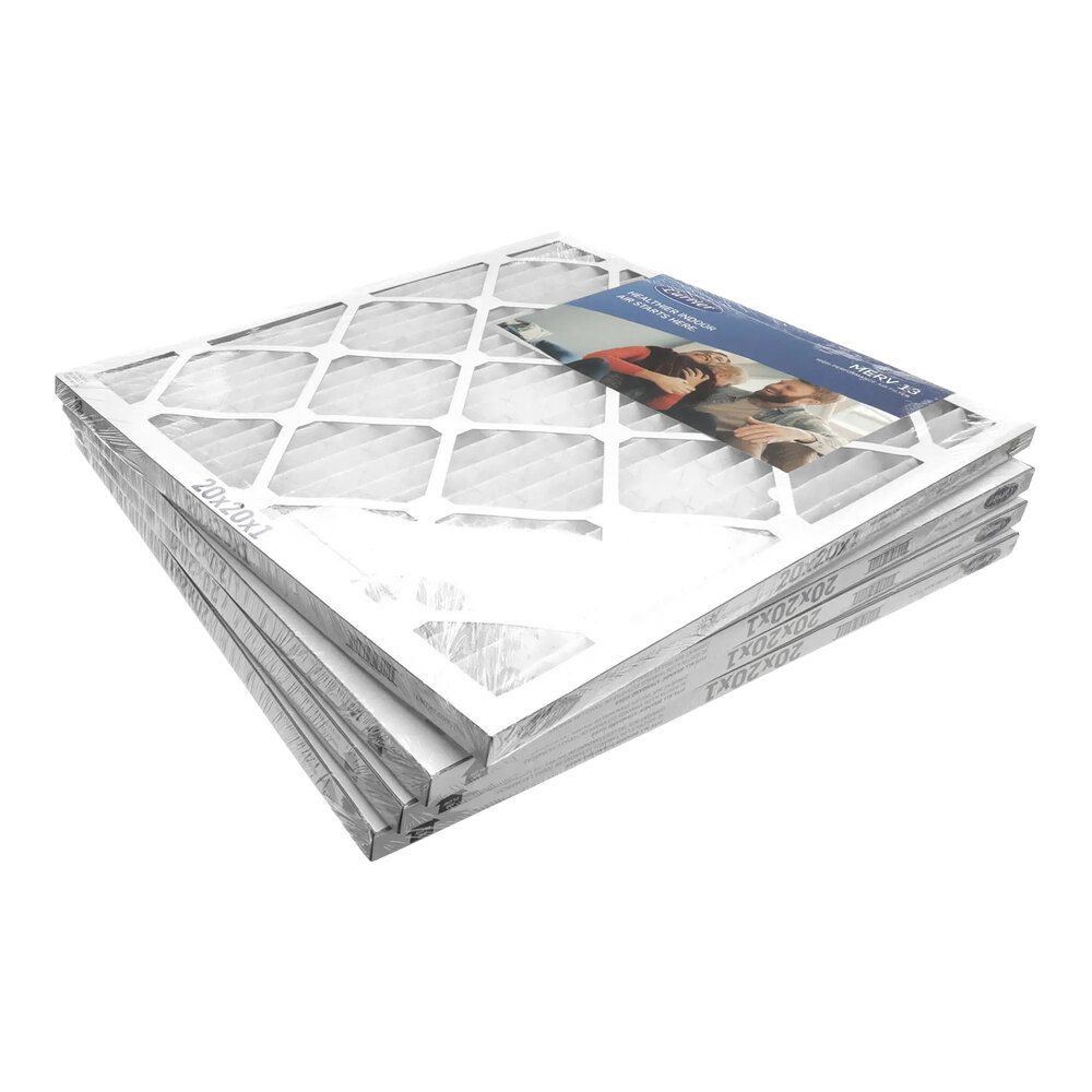 Carrier 20X20X1-M13-C-P4 Merv 13 1" Air Filter, 20"X20"X1" - 4/Pack