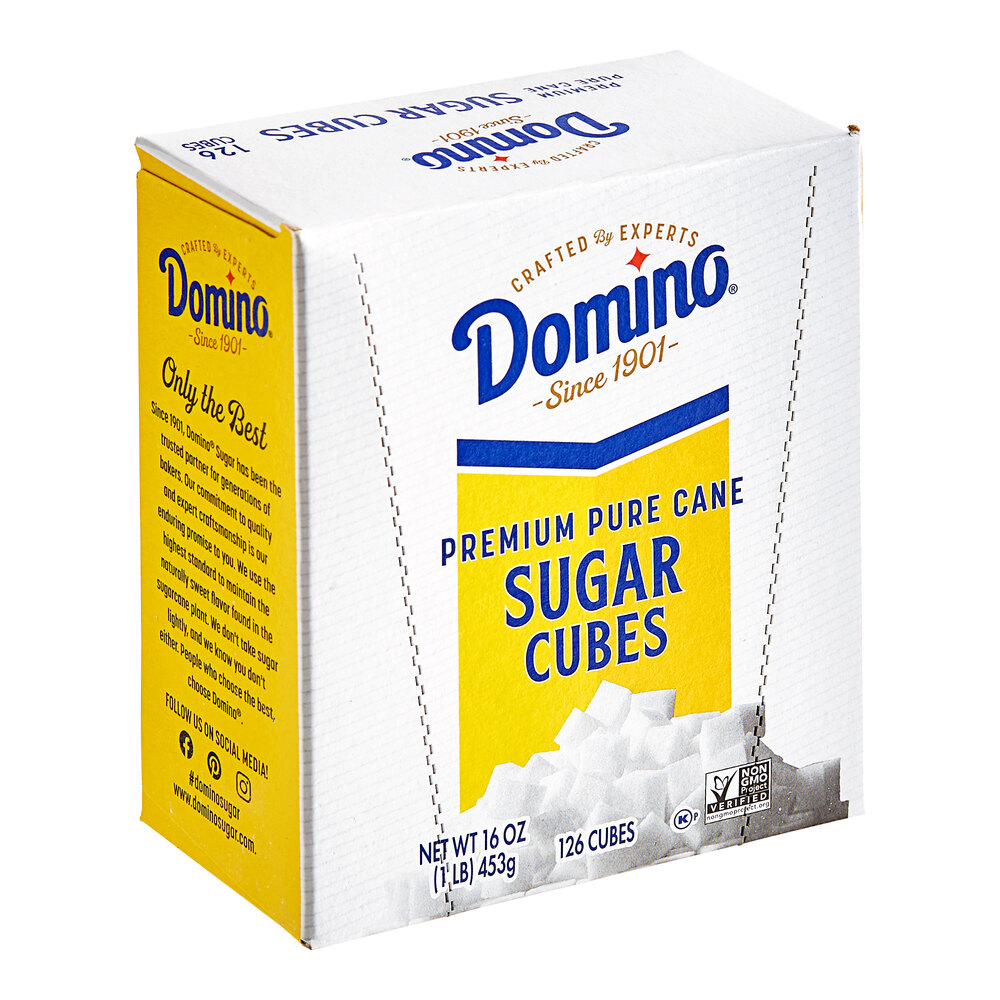 Domino Sugar Cubes 1 lb. - 12/Case