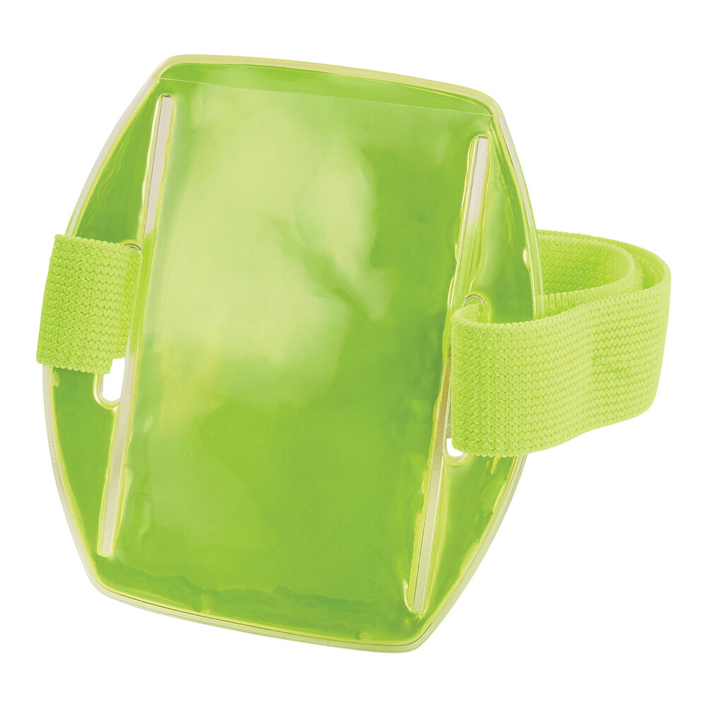 Ergodyne Squids 3386 Lime Vinyl Arm Band ID / Badge Holder