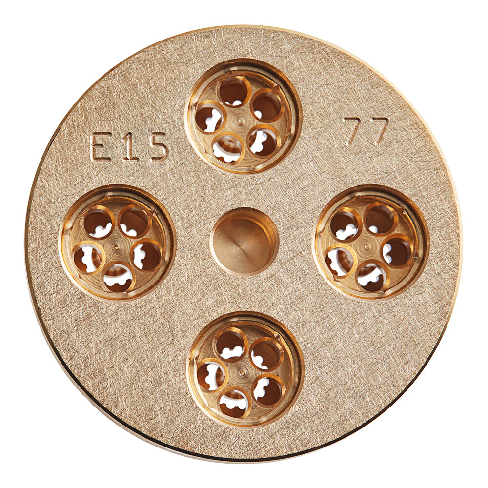 Estella 348PEM4D77 #77 Rigatoni Pasta Die - 8 mm (5/16")