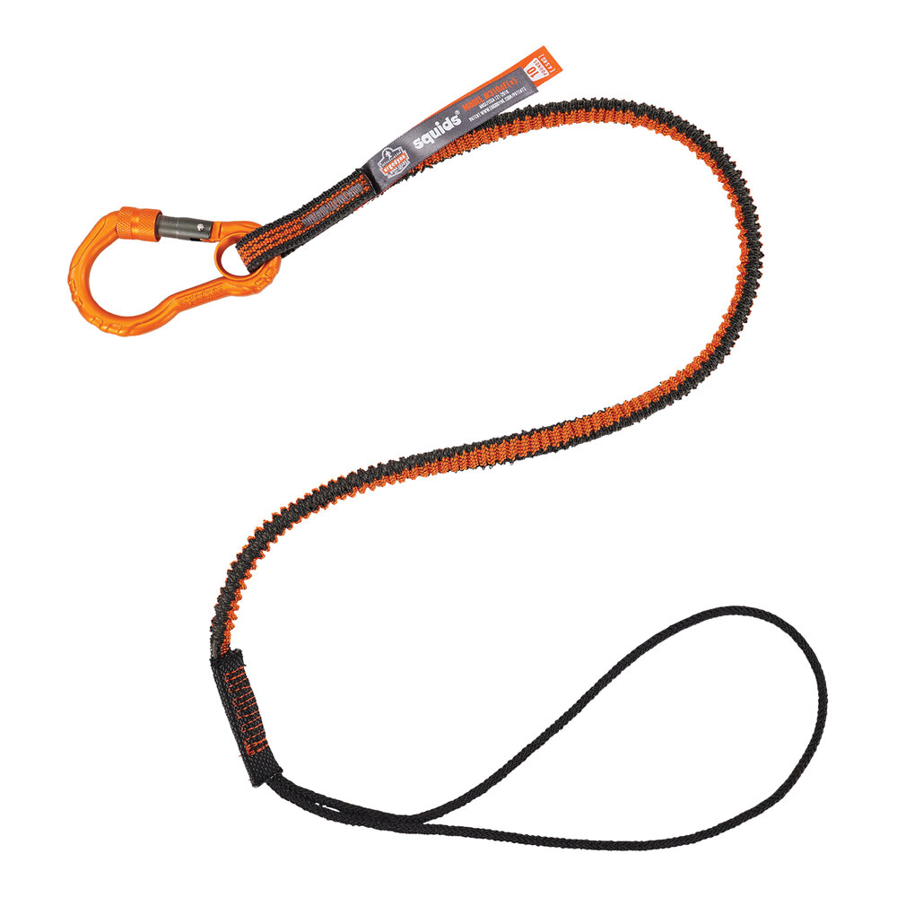 Ergodyne Squids 3104F(x) Orange / Gray 10 lb. Tool Lanyard with ...