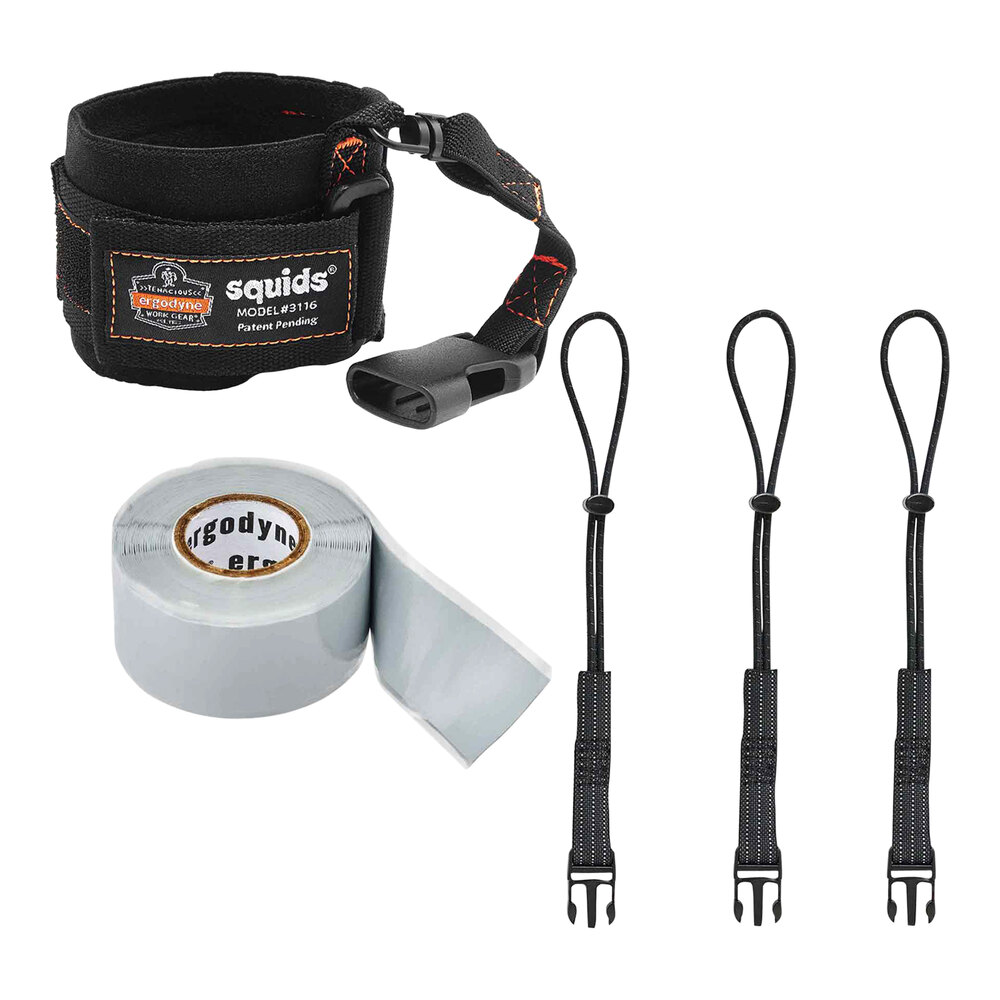 Ergodyne Squids 3192 3 lb. Wrist Lanyard Tool Tethering Kit 19662