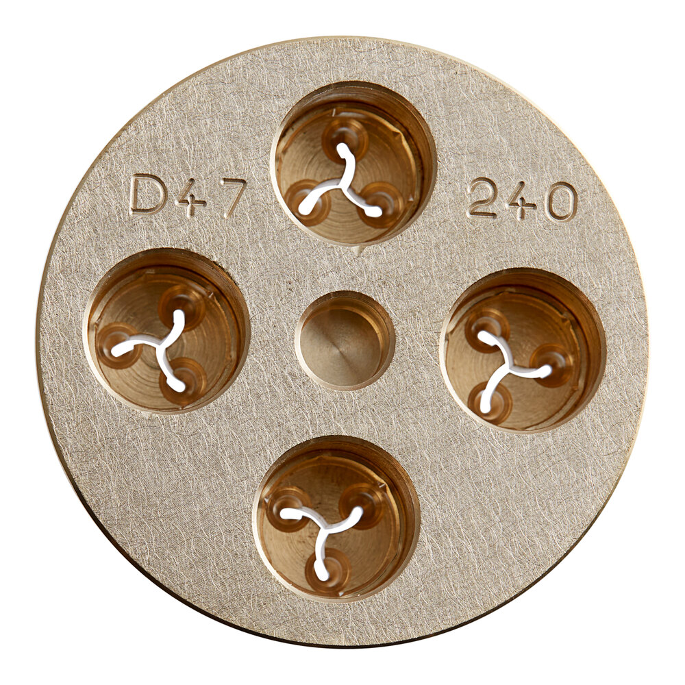 Estella 348PEM4D240 #240 Fusilli Pasta Die - 8.4 mm (21/64")