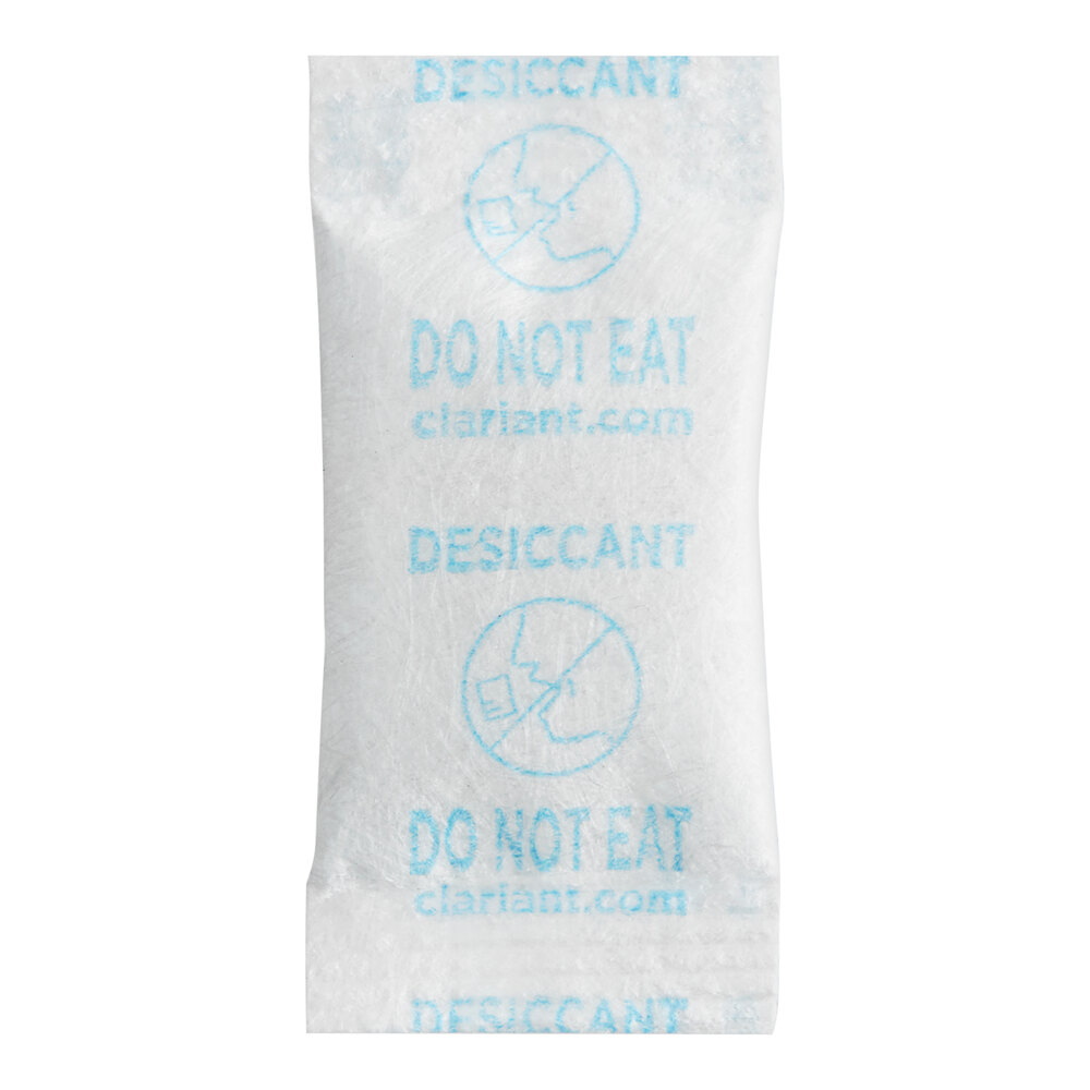 Clariant Sorb-It 1/2 Gram Desiccant Silica Packet - 6,000/Case
