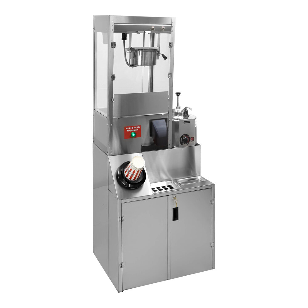 Paragon 3070190 Auto Serve 8 oz. Popcorn Machine Stand