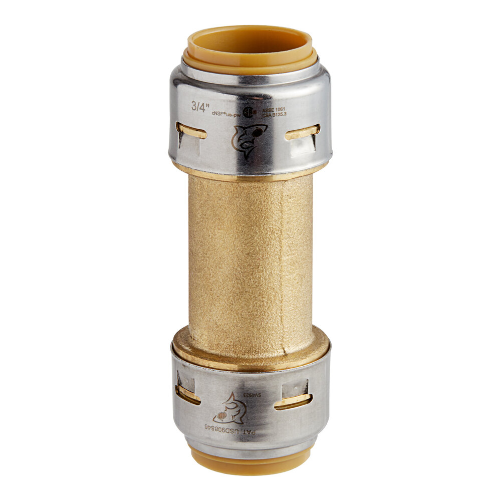 SharkBite Max™ UR2016 3/4" x 3/4" Brass Push-To-Connect Check Valve