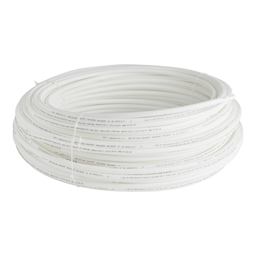 SharkBite™ U860W500 1/2" x 500' White PEX-B Tubing Coil