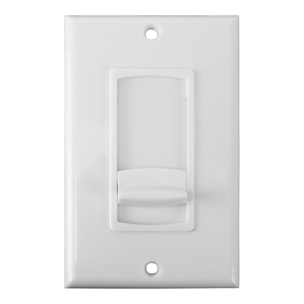 Speco Technologies 9" x 5" Ivory / Almond / White ABS Plastic 3-Color ...