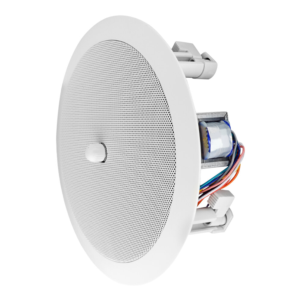 Speco Technologies 86 Series 8" White Modern Grille In-Ceiling Speaker ...