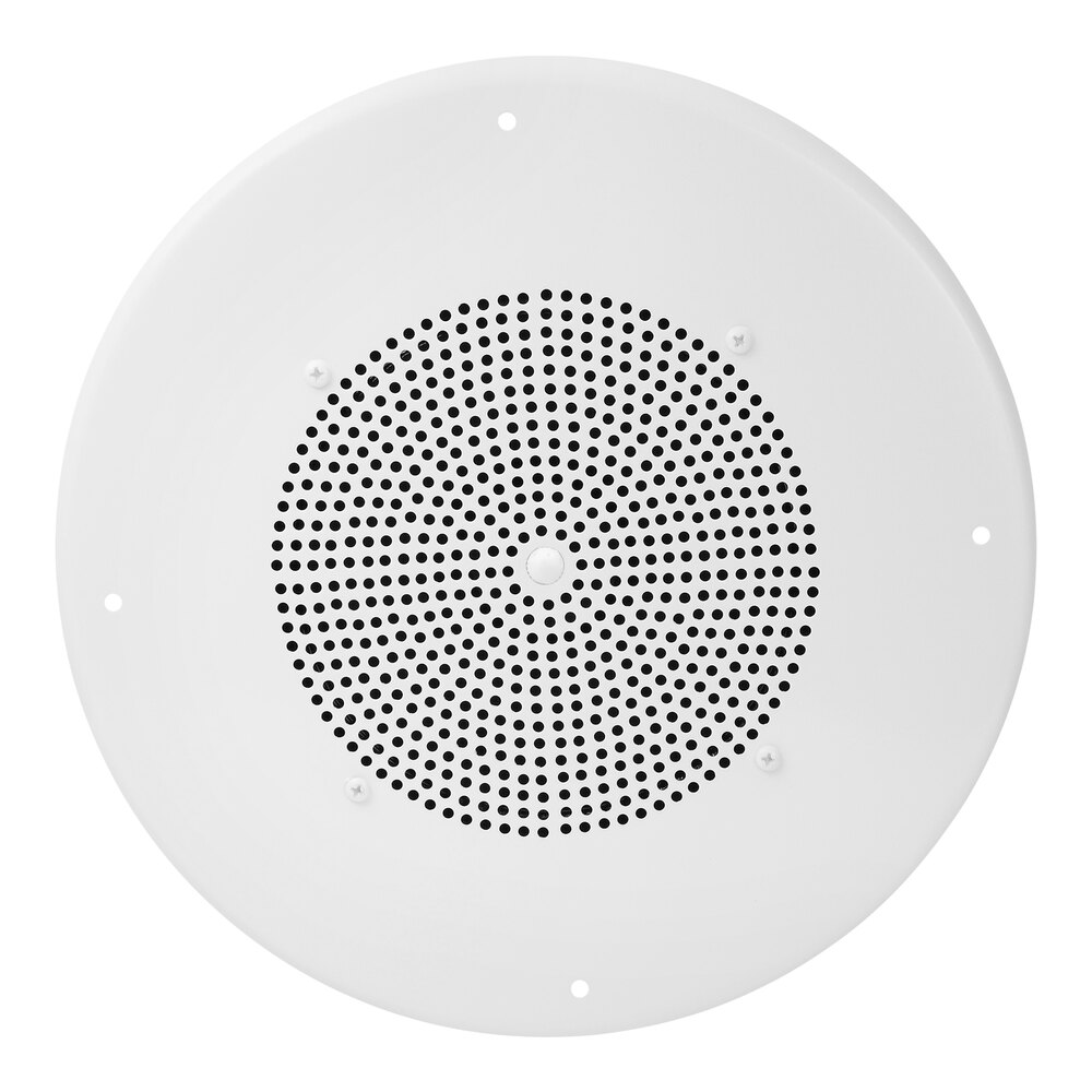 Speco Technologies 86 Series 8" White Classic Grille In-Ceiling Speaker ...