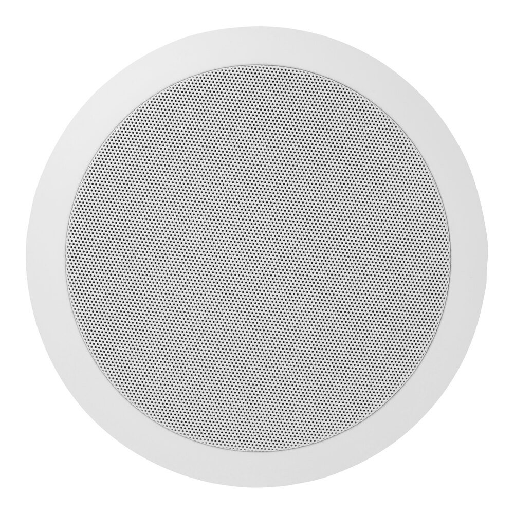 Speco Technologies 86 Series 6" White Modern Grille In-Ceiling Speaker ...