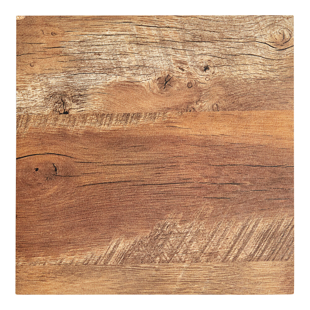 Lancaster Table & Seating Excalibur 10" x 10" Square Table Top with ...