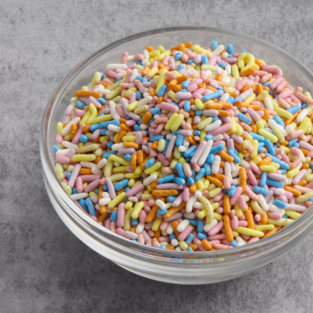 India Tree Nature's Colors Vegan Carnival Mix Sprinkles 13 lb.