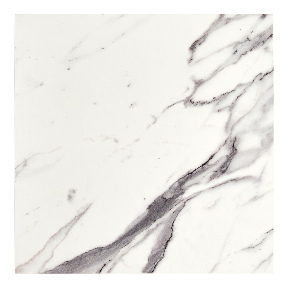 Lancaster Table & Seating Excalibur 10" x 10" Square Table Top with ...