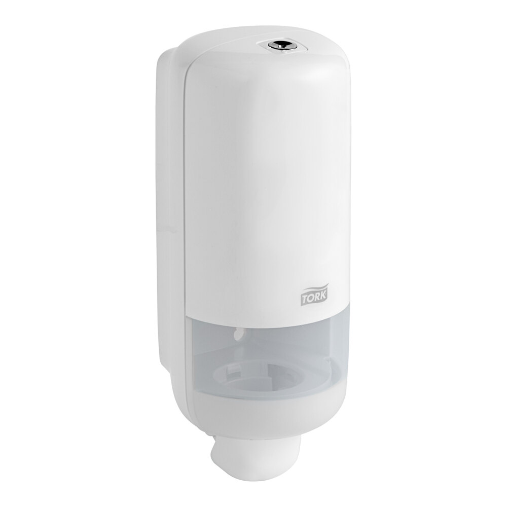 Tork Elevation 571501 White Manual Foam Hand Soap / Sanitizer Dispenser S4