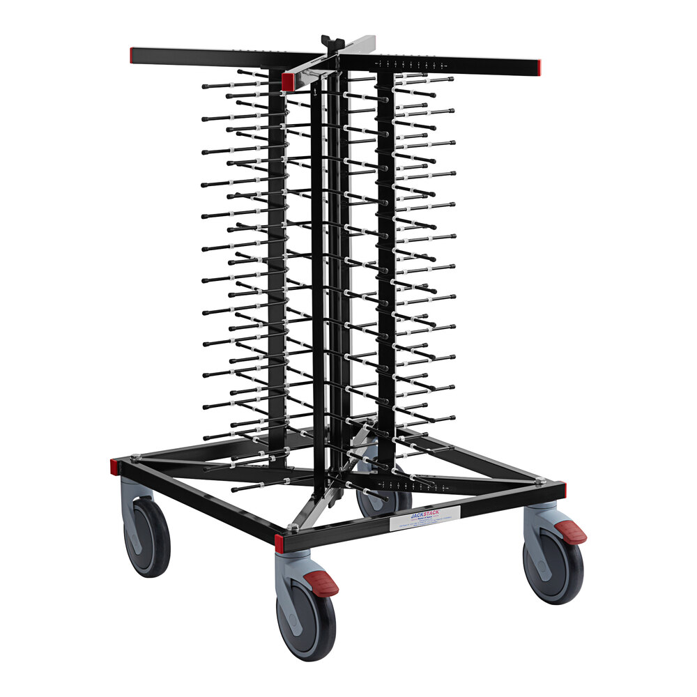 JackStack 52-Plate Mobile Plate Rack JS052F