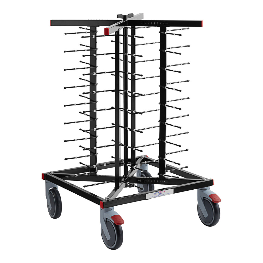 JackStack 36-Plate Mobile Plate Rack JS036F