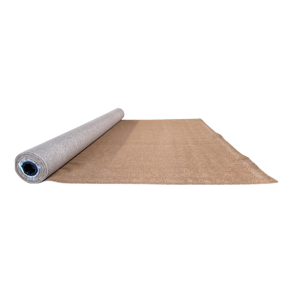 FloorEXP ChoiceTurf 12' x 100' Tan Black Event Turf Roll