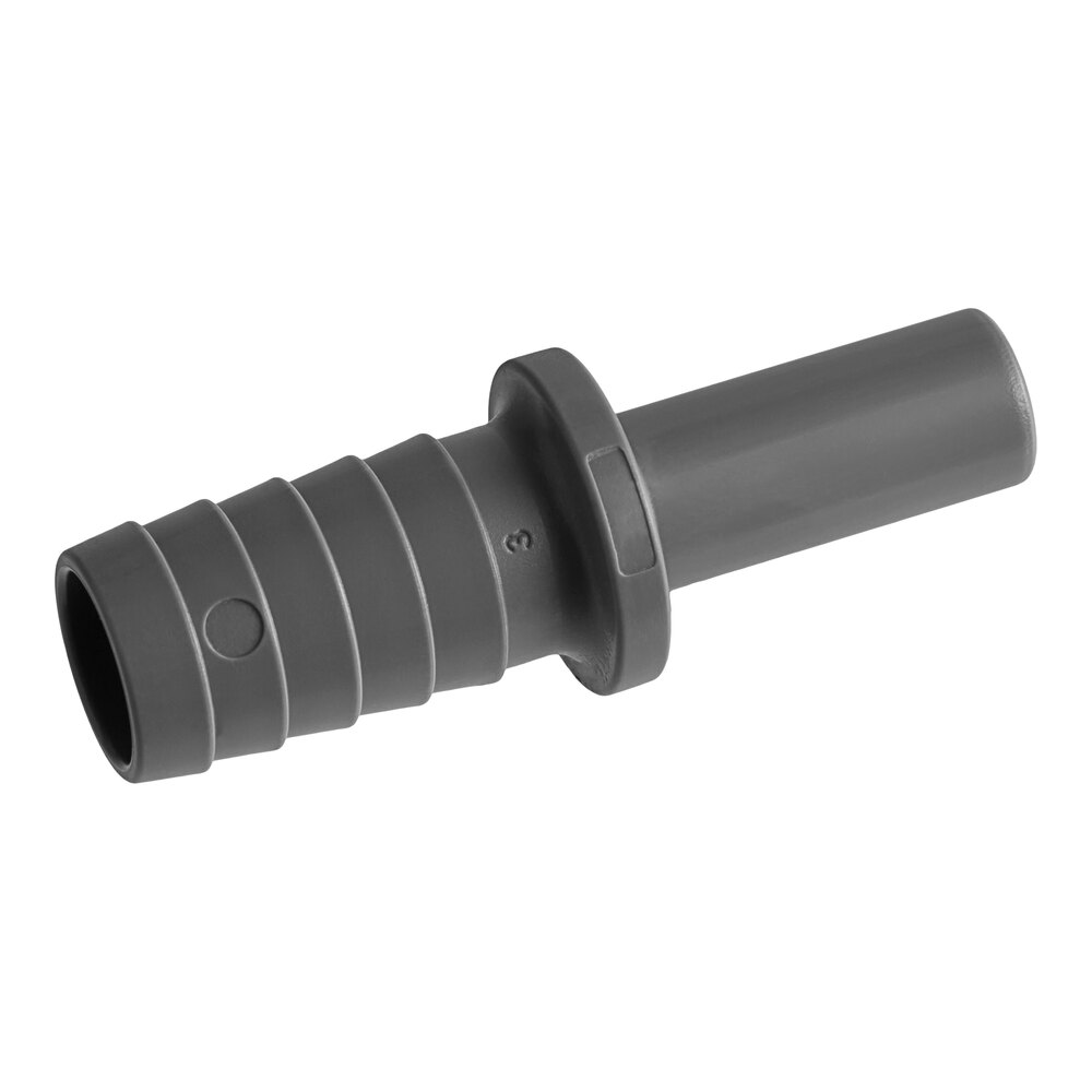 John Guest® PI251216S 3/8" x 1/2" Gray Acetal Push-To-Connect Tube-To ...