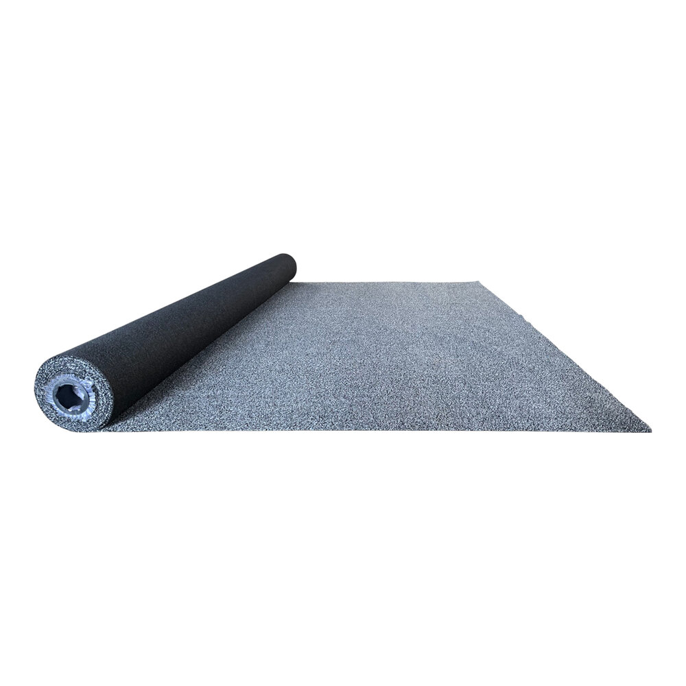 FloorEXP ChoiceTurf 12' x 100' Gray Black Event Turf Roll