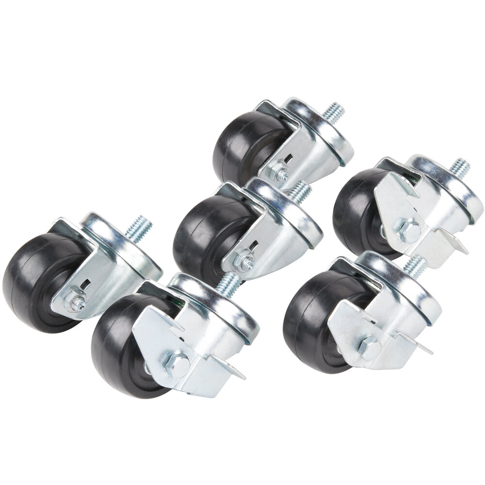 Traulsen CK25 3 1/2" Swivel Casters for 60" and 72" U-Series ...