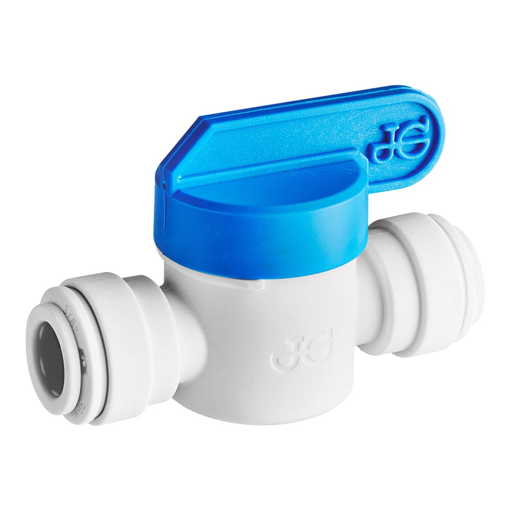 John Guest® PPSV041212W 3/8" White Polypropylene Push-To-Connect Shut ...