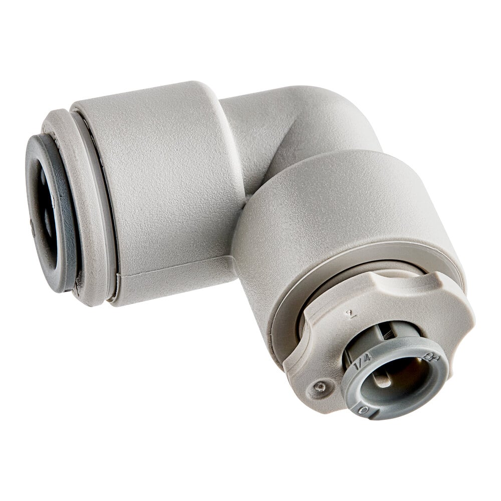 John Guest® SI030812S 1/4" Superseal x 3/8" Gray Acetal Push-To-Connect ...