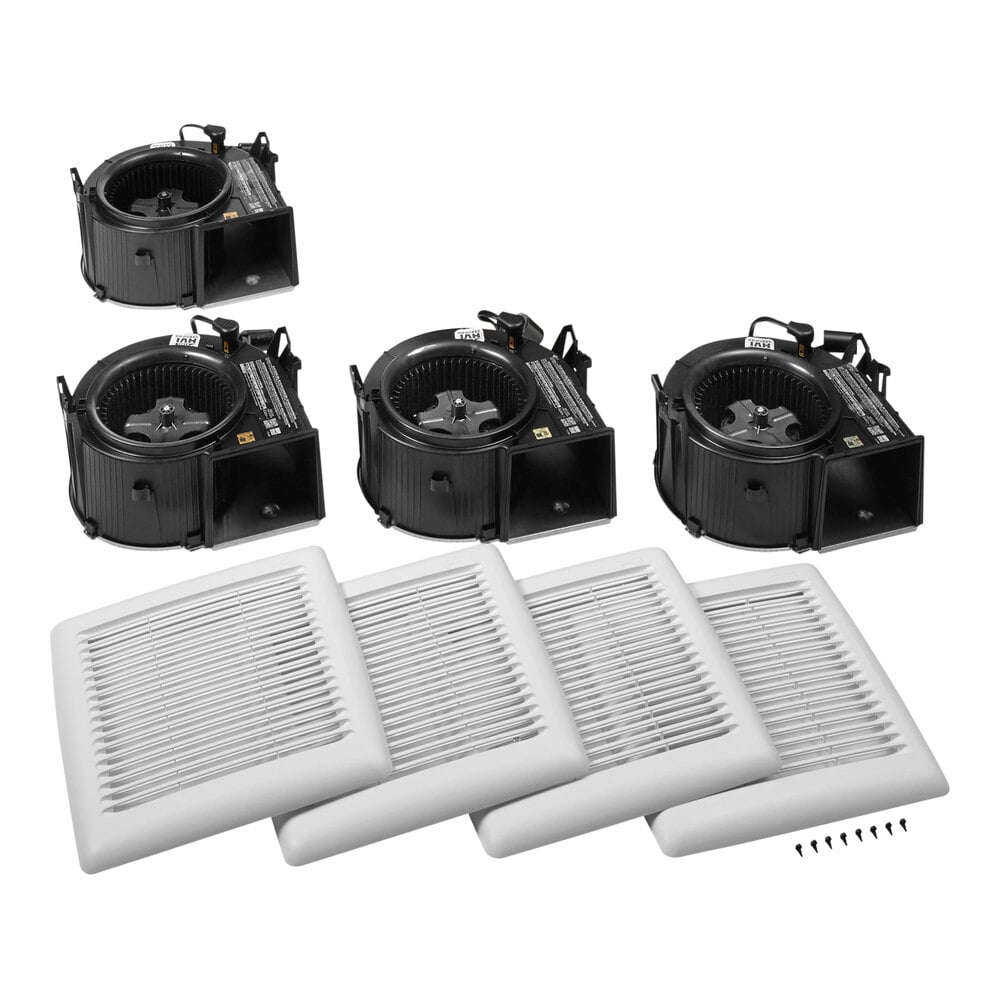 Broan Flex Series Exhaust Fan Finish Kit with Blower Assembly and ...