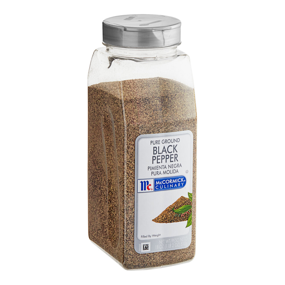 McCormick Culinary Pure Ground Black Pepper 18 oz.