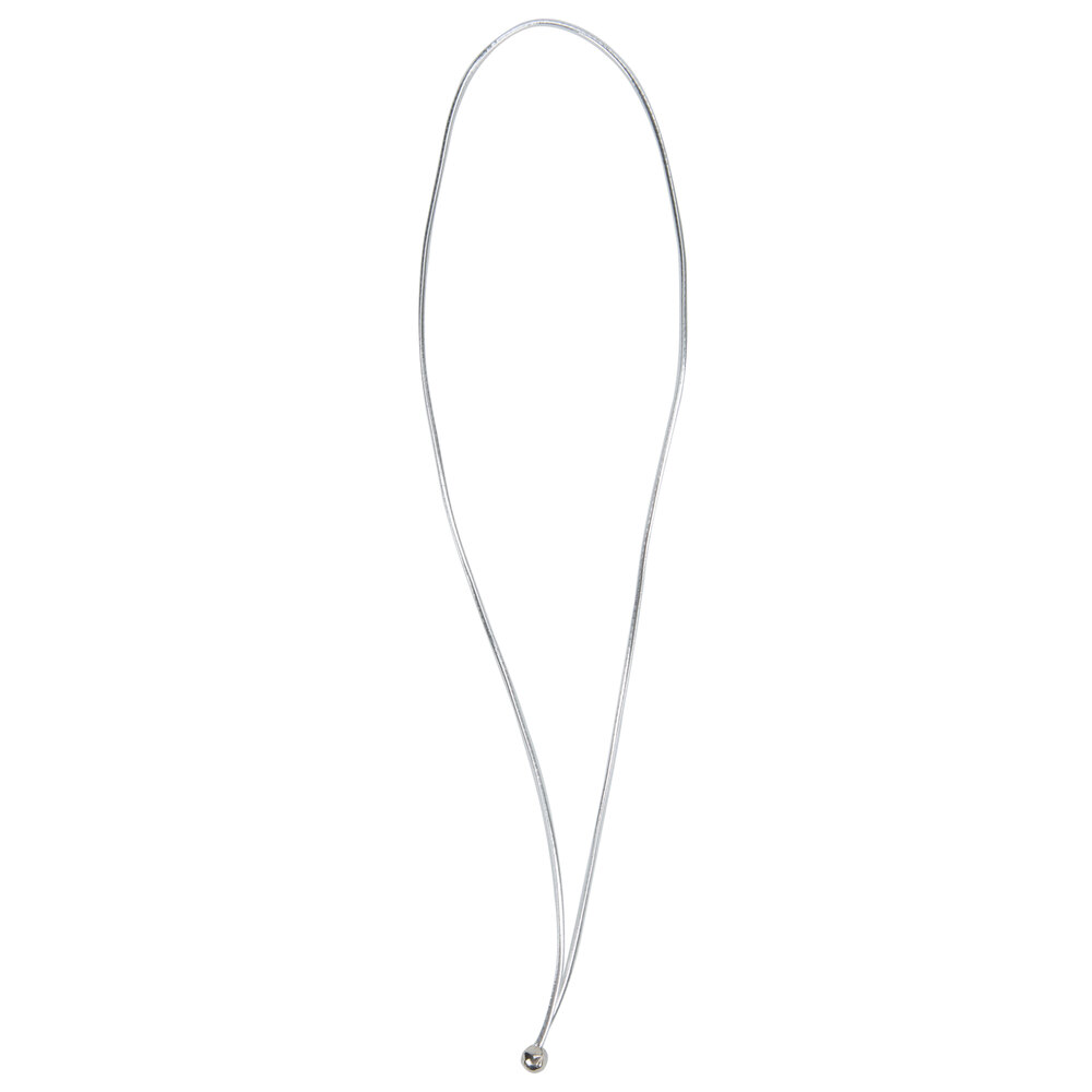 Menu Solutions E300-10.75 10 3/4" Silver Elastic Menu Band for Menu ...