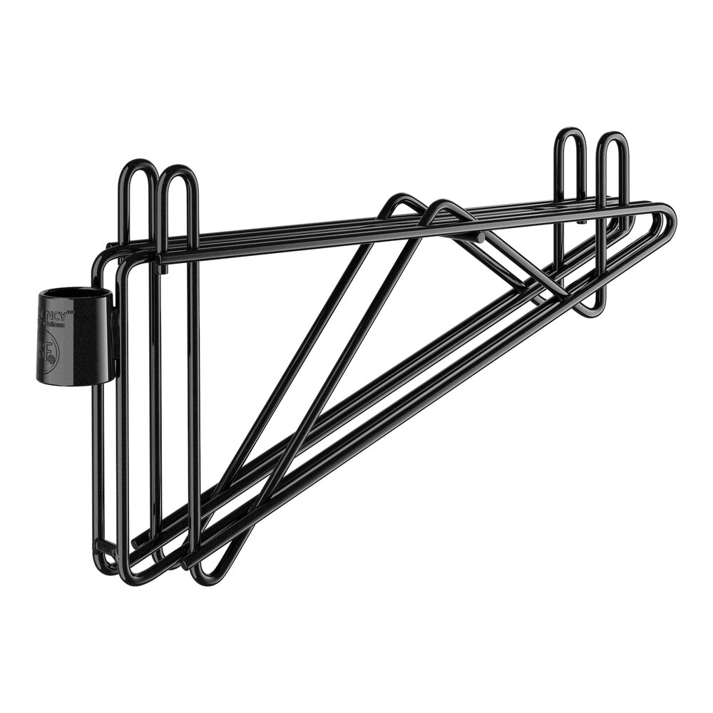 12" Deep Double Cantilever Bracket for Adjoining Black Epoxy Wire ...