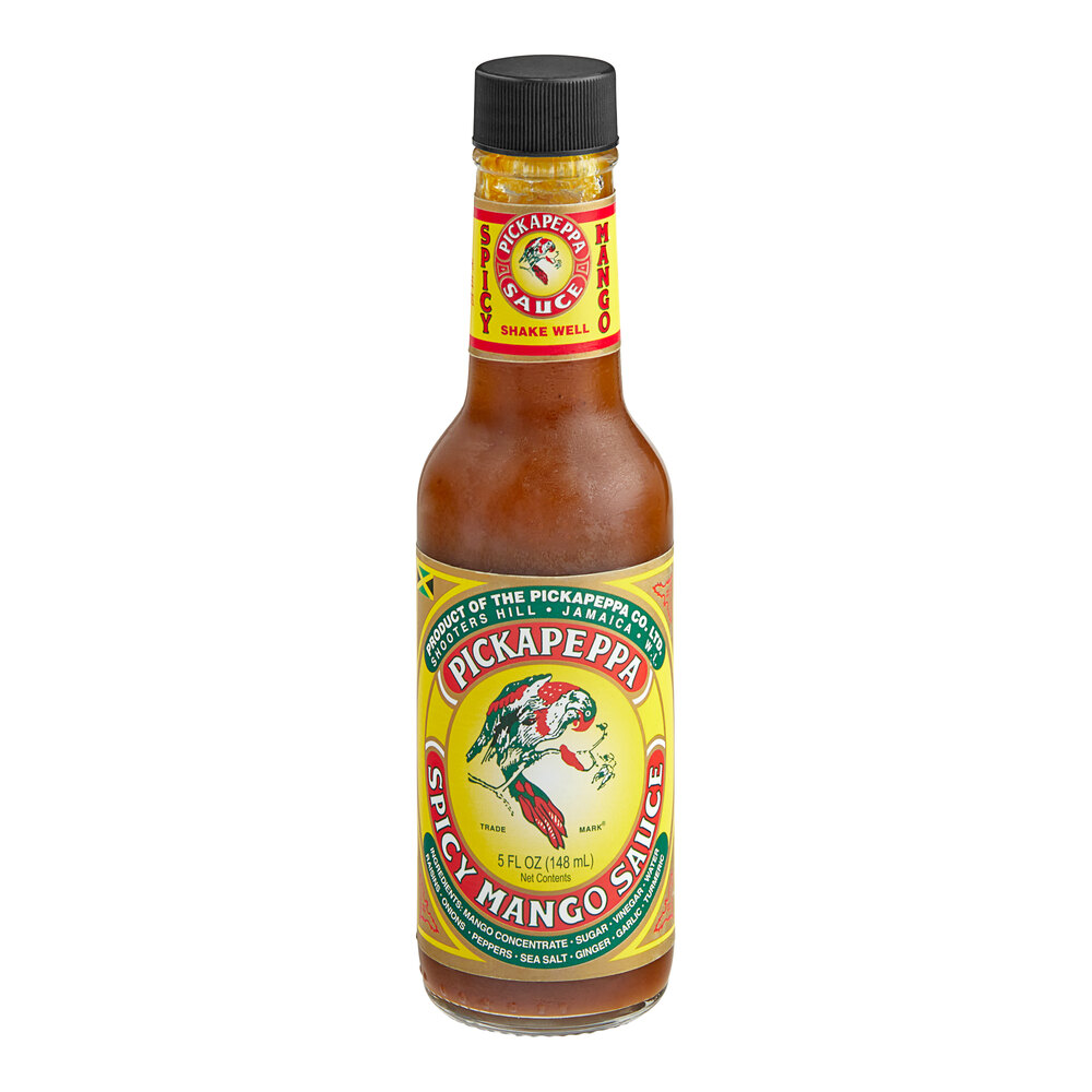 Pickapeppa Spicy Mango Sauce 5 oz. - 12/Case